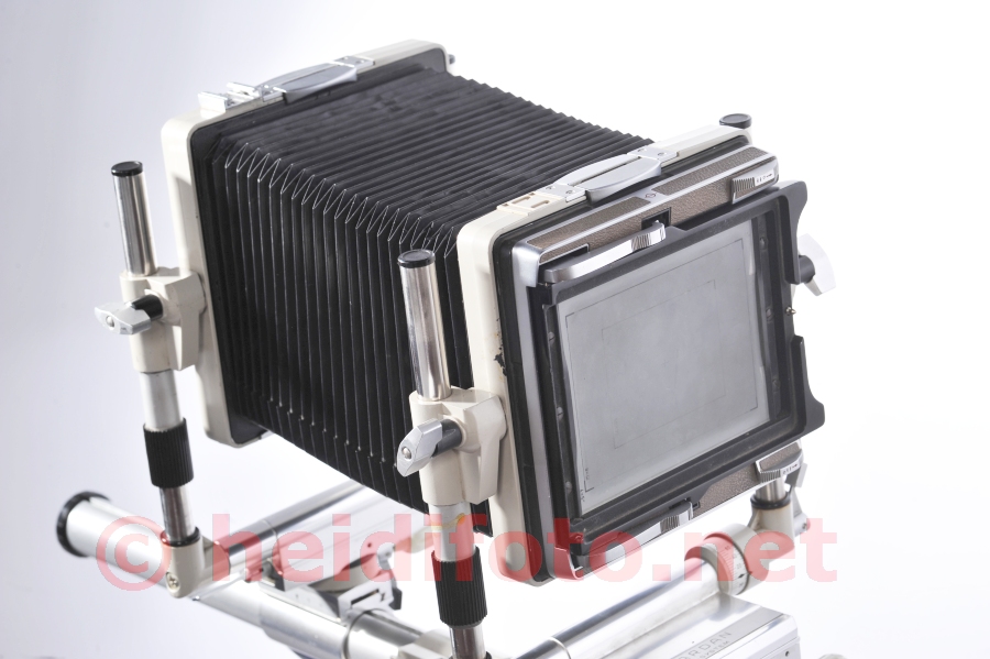 Linhof Kardan Bi System 4x5" 9x12, 5x7" 13x18 with epuipment and case, 1964