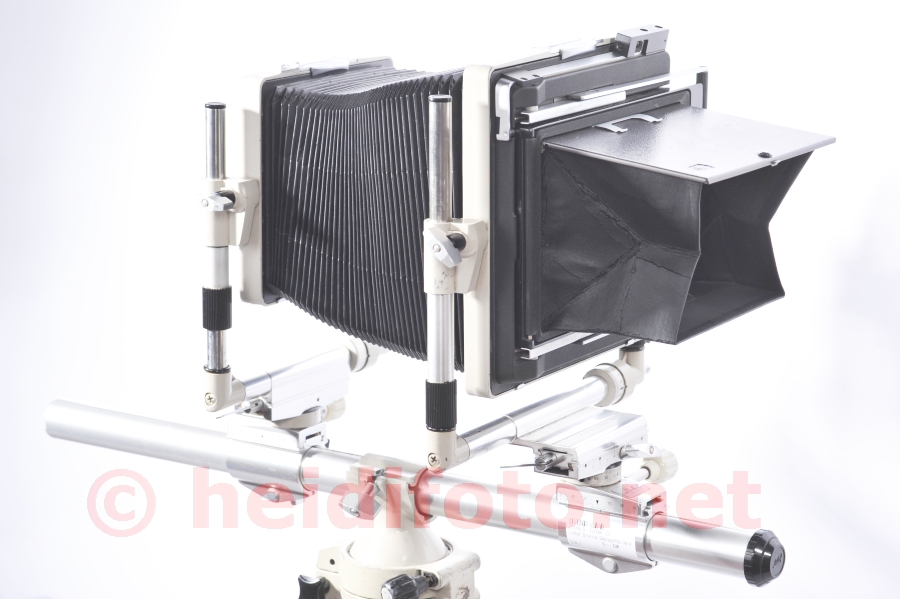 Linhof Kardan Bi System 4x5" 9x12, 5x7" 13x18 with epuipment and case, 1964